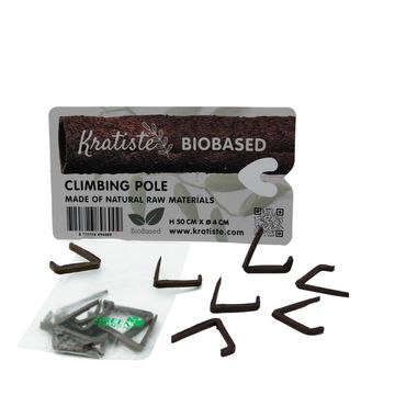 Kratiste - Biodegradable pole + clips — Plant Wholesale FlorAccess