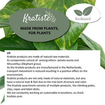 Kratiste - Biodegradable pole + clips — Plant Wholesale FlorAccess